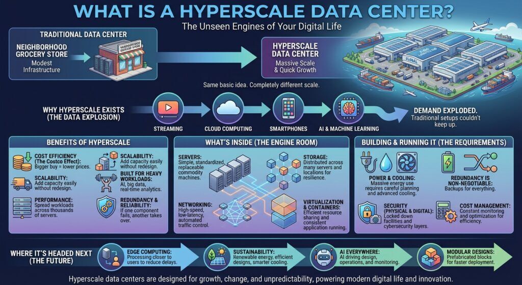 What Is a Hyperscale Data Center? Nautilus Data Technologies